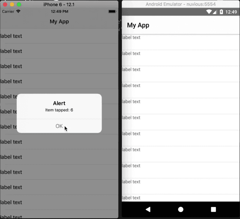Custom FAB with CSS in NativeScript | NativeScripting