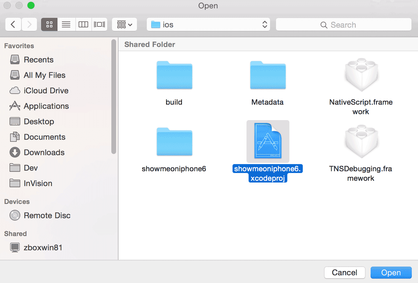 NativeScript - Changing the iOS Simulator Device | NativeScripting