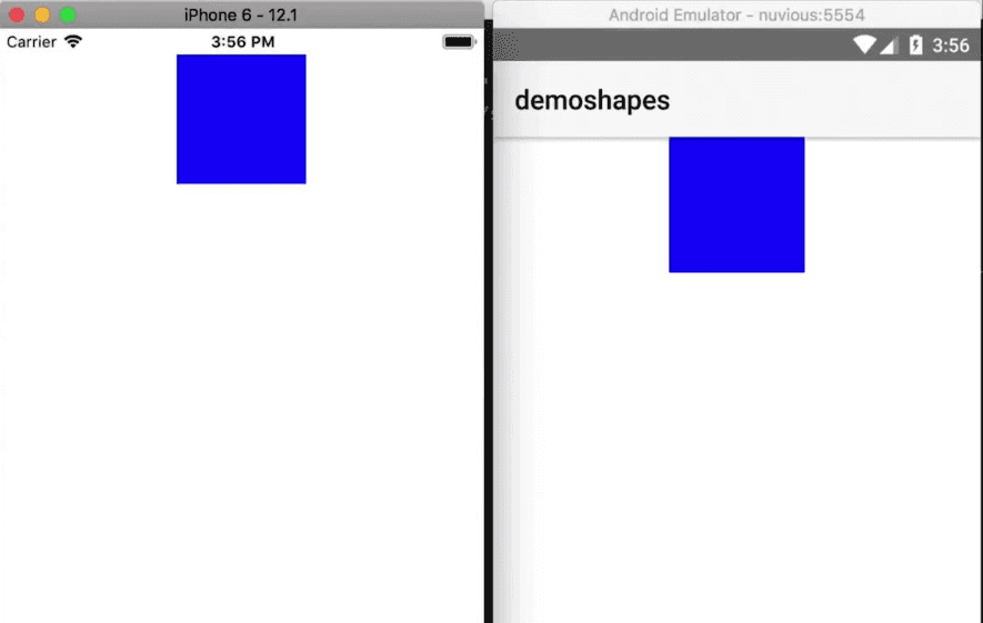 2 Methods for Creating Shapes in NativeScript | NativeScripting