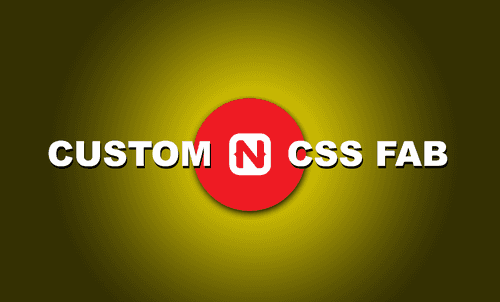Custom Fab With Css In Nativescript Nativescripting