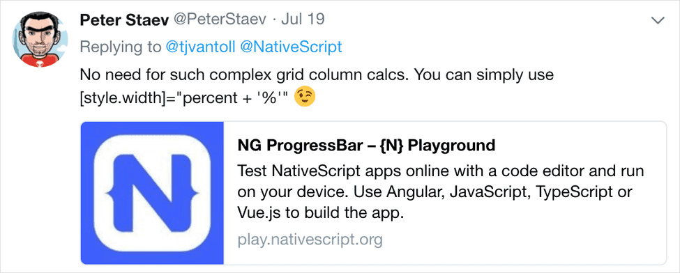 Progress Bar: Plain to Animated | NativeScripting