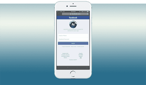 Facebook Login with NativeScript OAuth | NativeScripting