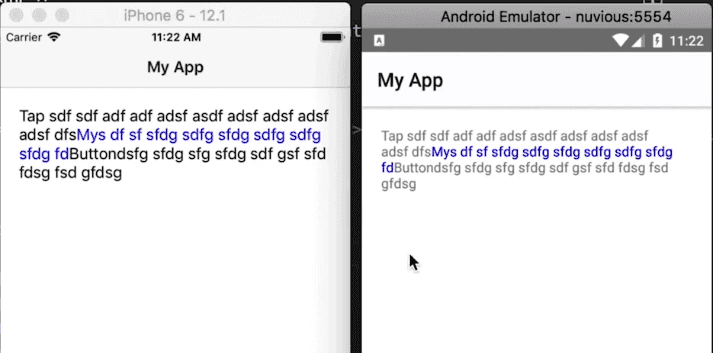 How To Insert A Line Break Using A Formattedstring In Nativescript Nativescripting
